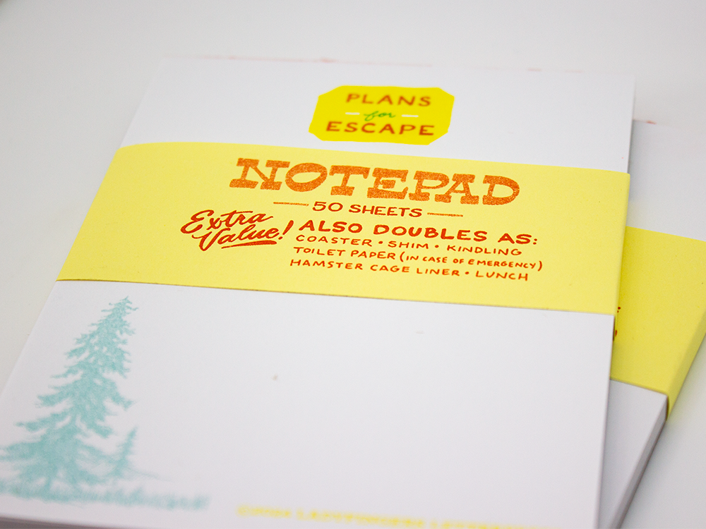 Notebooks & Notepads - Ladyfingers Letterpress