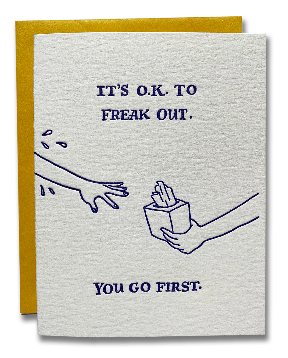 Sympathy - Ladyfingers Letterpress
